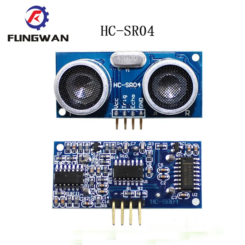 Free Shipping 100 pieces Ultrasonic Module HC SR04 Distance Measuring ...