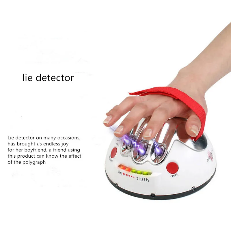 Polygraph Funny Adjustable Adult Polygraph Test Electric Shock Lie ...