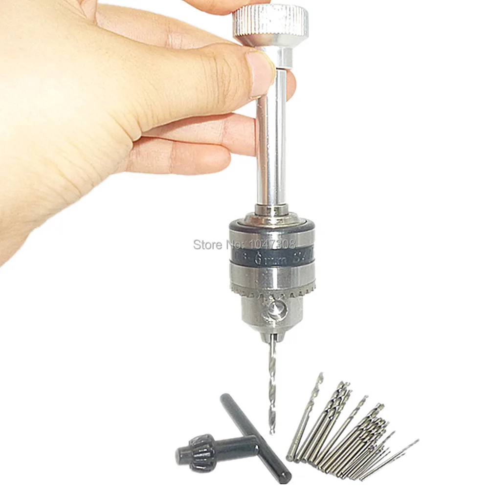 Manual Hand Drill Clamp Range 0.6 6mm Craft Art Supplies Tool Hobby For ...