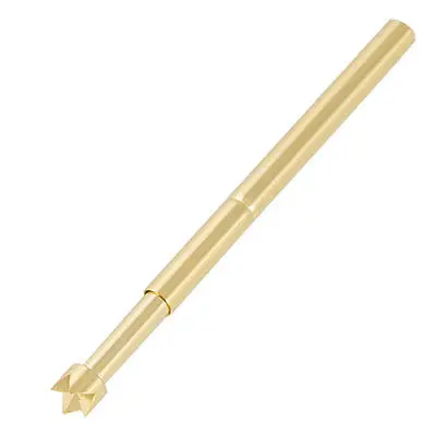 100pcs 4-point Crown Tip Spring Test Probe Pin 33.35mm Length P125-v ...