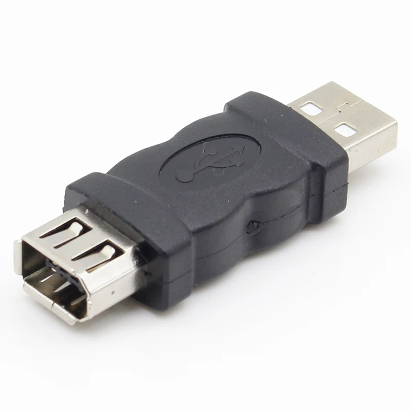 Firewire ieee 1394 6-pin female f to usb m male adapter converter ...