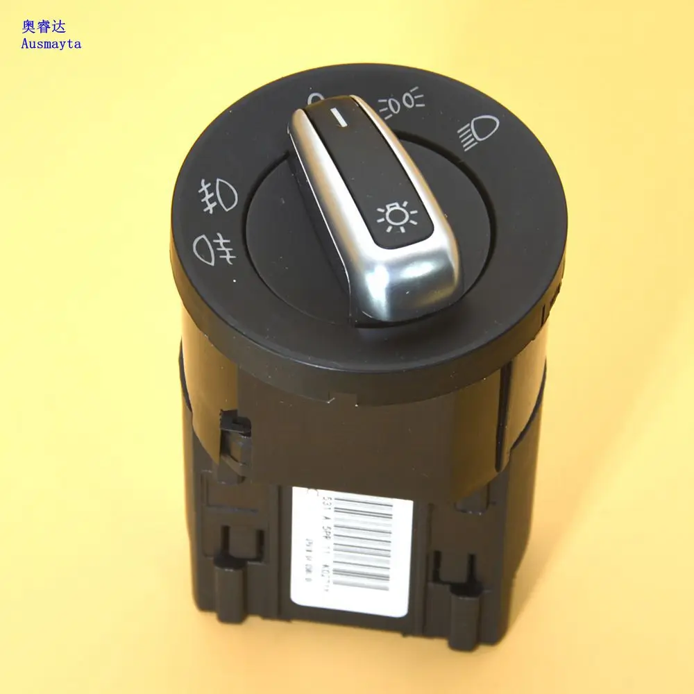 Oem Chrome Headlight Switch Control For Golf Mk4 Beetle Passat B5 B5.5 ...