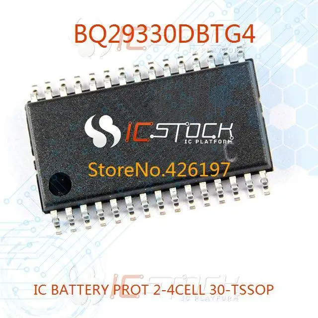 무료 배송 BQ29330DBTG4 IC 배터리 PROT 2 4CELL 30 TSSOP 29330 BQ29330 3 개 ...