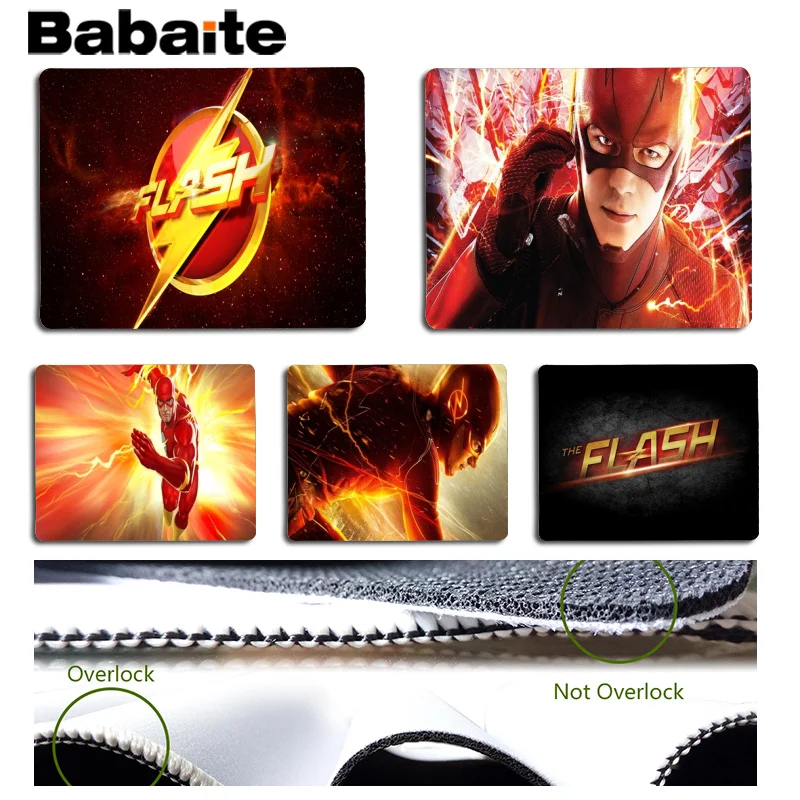 Babaite The Flash Laptop Gaming Mice Mousepad Size for 25x29cm Gaming ...