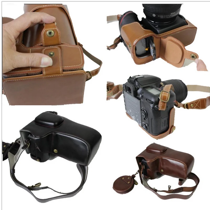 New Factory Luxury Vintage Video Camera Case Bag For Nikon D7500 Camera ...