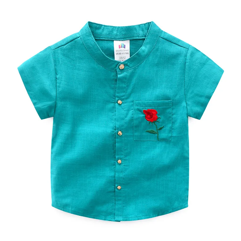 3-12t Years Kids Clothes 2021 Summer Fashion Cotton Blue Color ...