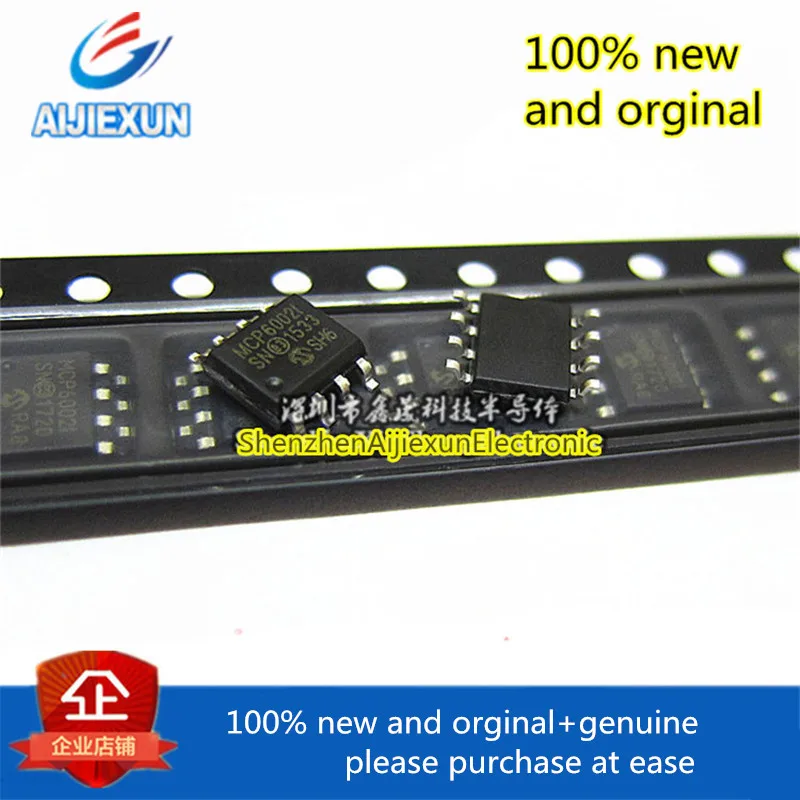 10pcs 100% orginal new MCP6002 I/SN MCP6002T I/SN 1 MHz, Low Power Op Amp SOP8 in stock ...