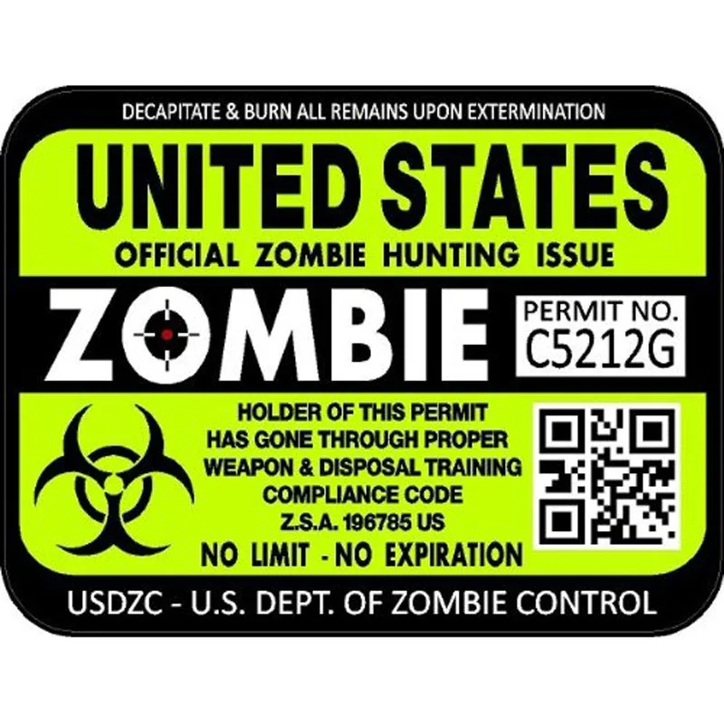 Zombie Hunter License