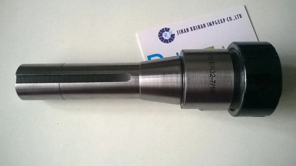 R8 ER32 collet chuck R8 ER32 collet holder 7/16" 20UNF drawbar thread ...