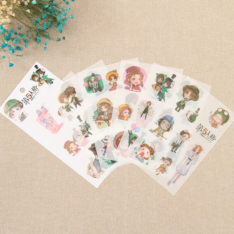 Identity V Sticker Sheet Electronics & Accessories Video Games etna.com.pe