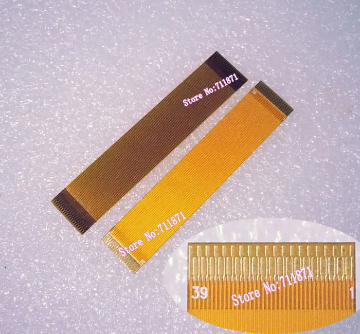 Cable de paso MIPI 39P FPC chapado en oro, 60mm, 0,3mm, 0,3 Pines, 6cm ...