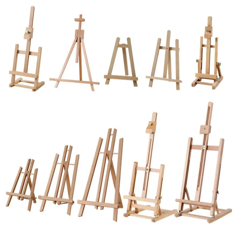 Mini Easel Caballete De Pintura Kids Artist Oil Easel for Painting ...