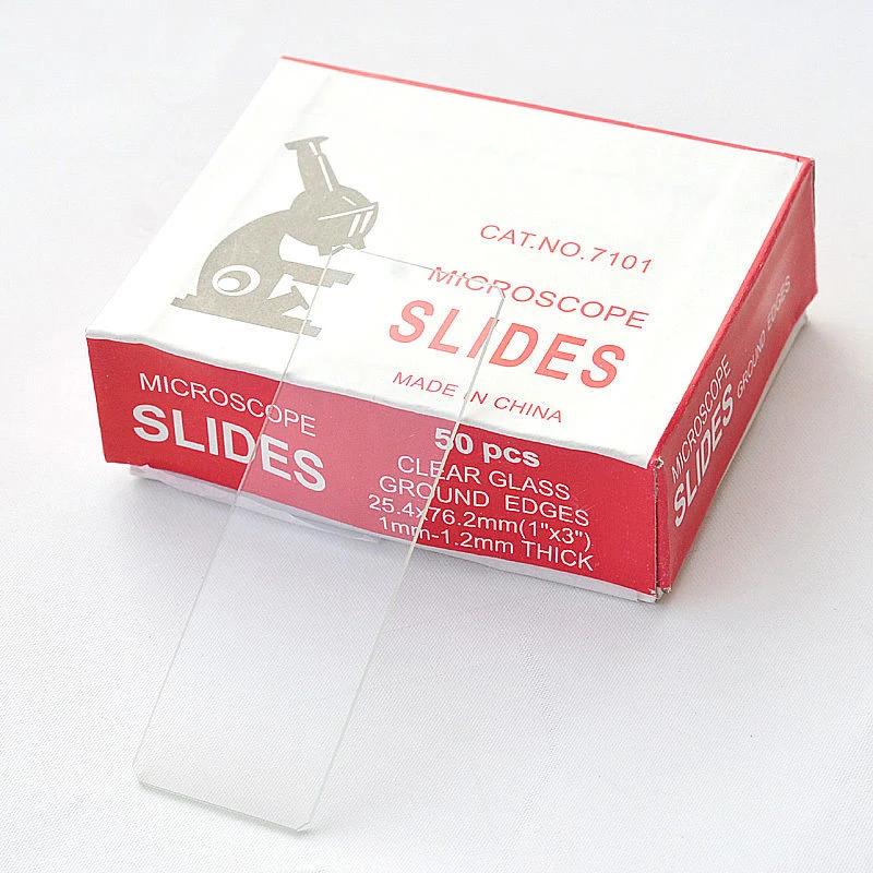Microscope Slides,1"x3"(25.4x76.2),thickness Is 1-1.2mm,50pcs,lab Glass - Flask - AliExpress