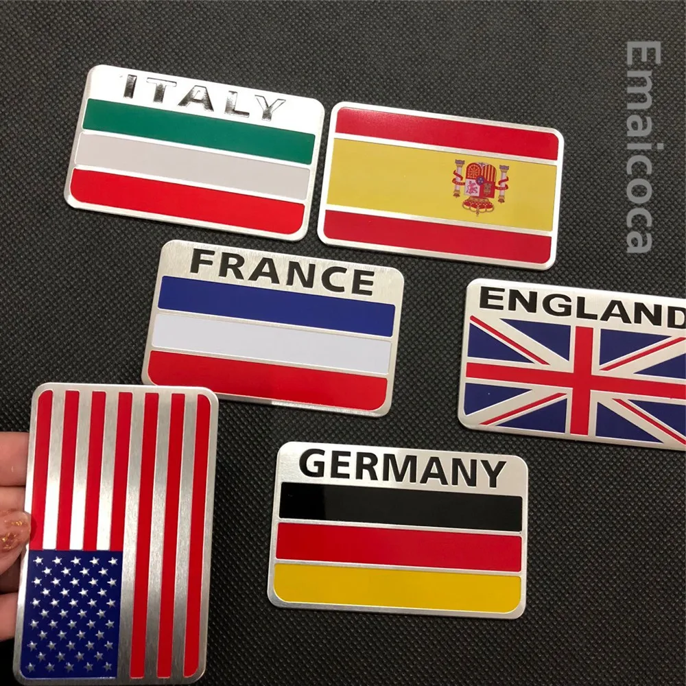 Emaicoca Car Styling National Flag Sticker for Volvo S30 S60 S80 S40 ...