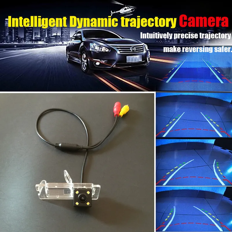 Auto Backup Reversing Camera / HD CCD Car Intelligent Dynamic ...