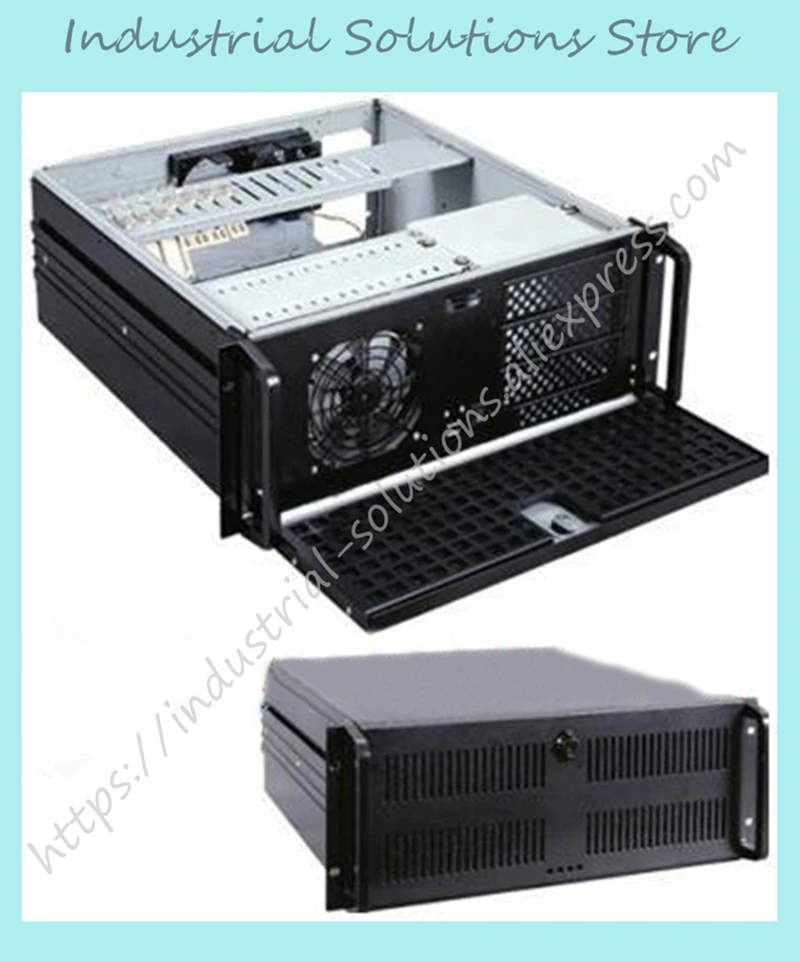 New-4U-500-4U-Industrial-Computer-Case-Monitor-Computer-Case-Server ...