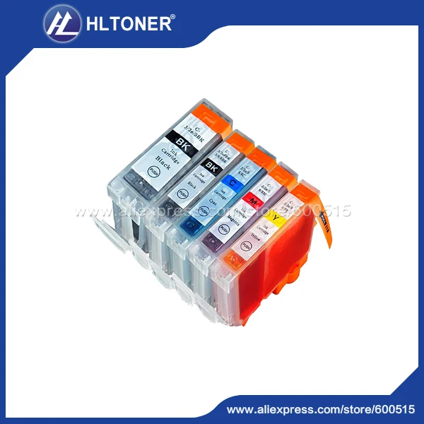 5pcs Compatible ink cartridge for CANON BJC 3000/6000/6100/6200/6200S ...