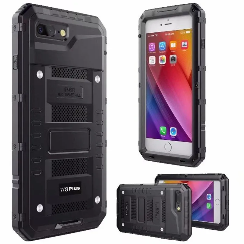 Luxury Full Sealed Waterproof Outdoor Diving Case For IPhone 7 7PLUS 8 ...