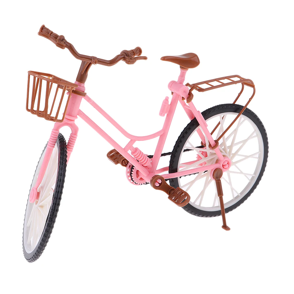 1/6 Bike Bicycle for /BJD Dolls House Kids Pretend Play Bicycle Model ...