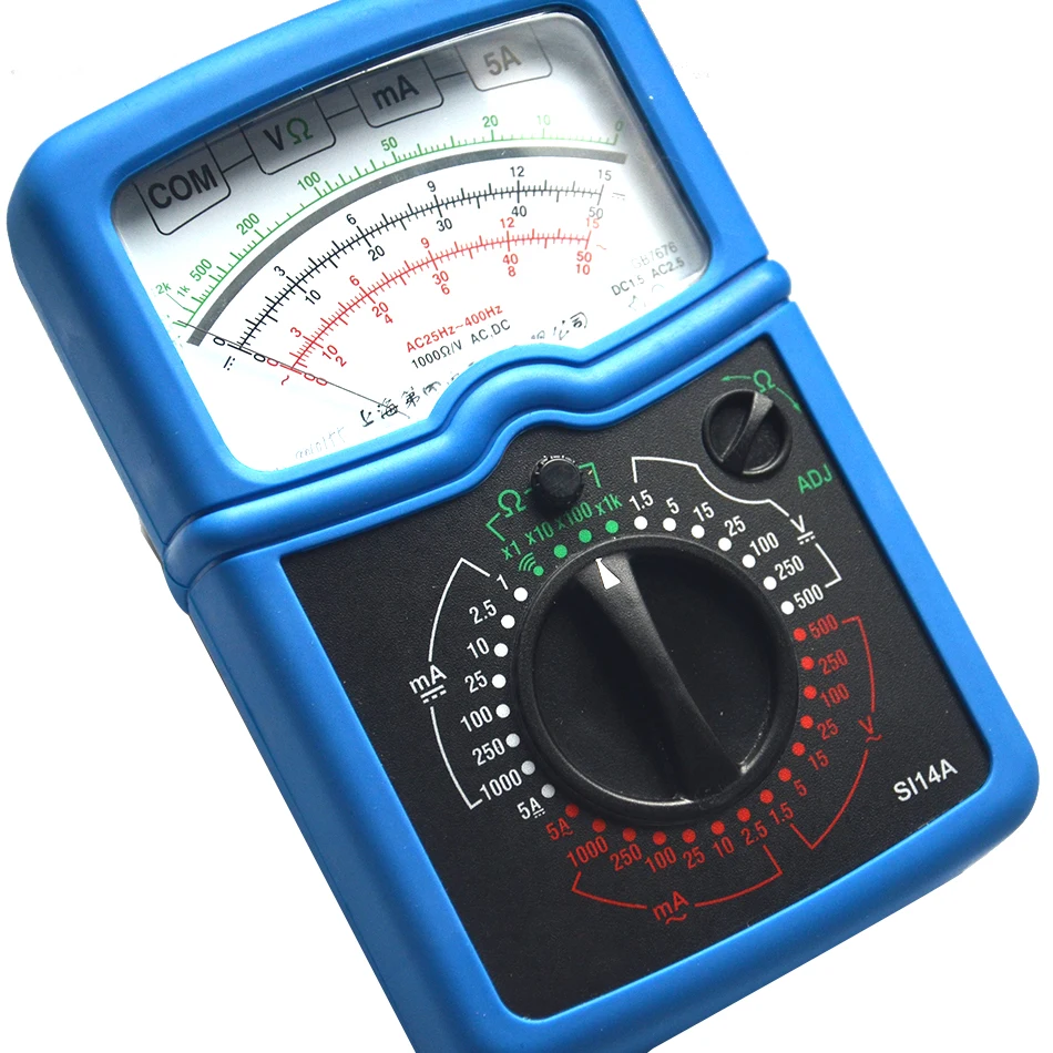 MULTIMETER-SI14A-Measure-AC-DC-Voltage-AC-DCcurrent-Resistance ...