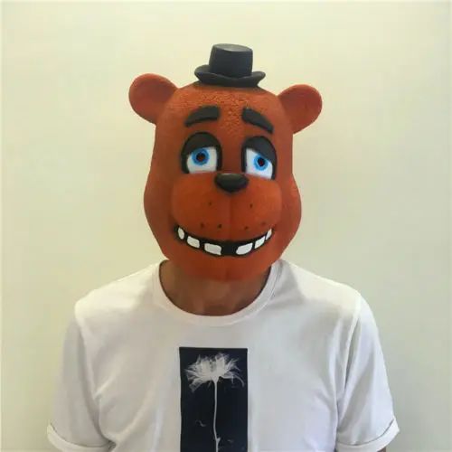 Five Nights at Freddy's foxy Latex Mask Halloween Cosplay Costumes Mask ...