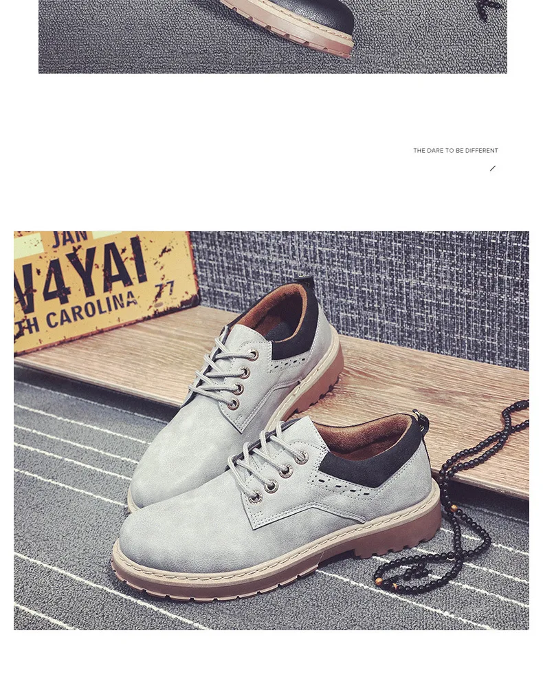 Для мужчин Повседневная Кожаная обувь кожаные брендовые Для мужчин ...