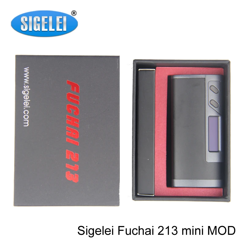 Купить 100% оригинал с. sigelei fuchai 213 мини мод 80 вт кл vape мод ...