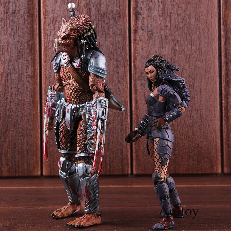 Alien Vs Predator AVP Machiko Noguchi Hornhead Predator Toys Action ...
