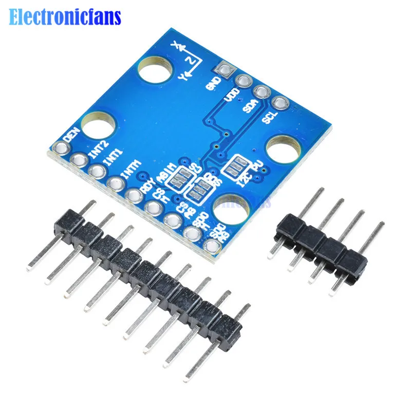 Electrical Equipment & Supplies Business & Industrial Lsm9Ds1 Sensor Module 9 Axis Sensor Module ...