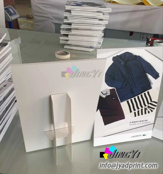 Custom Printed Desk Display Coroplast Signs or KT Signs with easel back ...