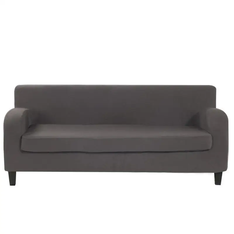 High Quality Solid Plush Sofa Cover Elastic Sofa Slipcover Autumn and ...