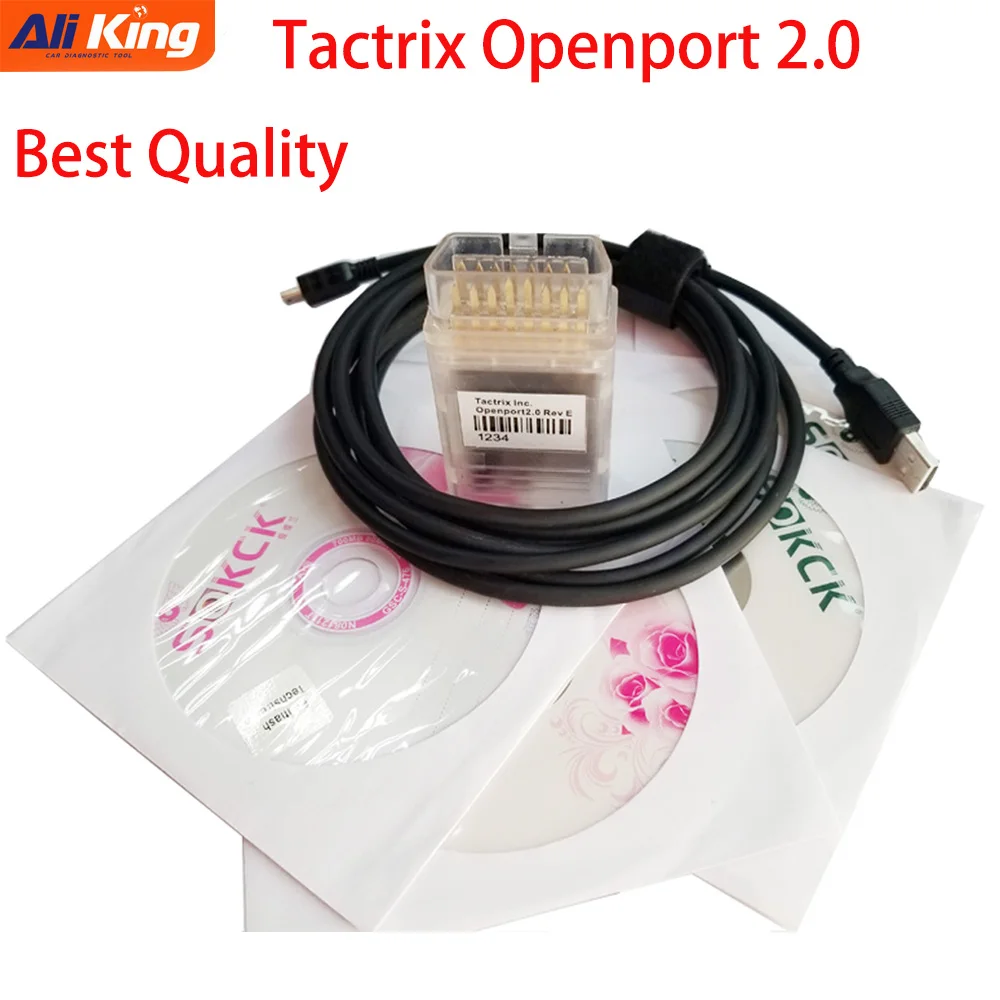 Tactrix Openport 2,0 de alta calidad con Cable FLASH ECU, sintonización ...
