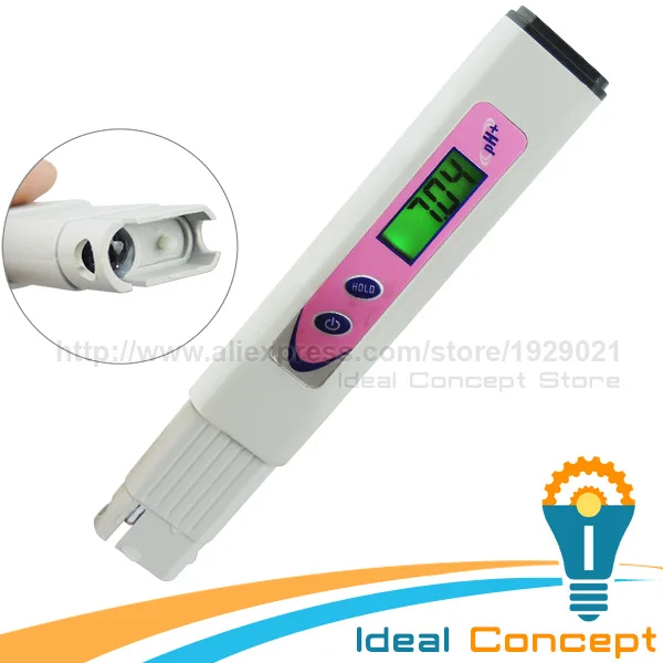 PH Meter Acid and Alkaline Portable Pen type Digital Water Quality ...