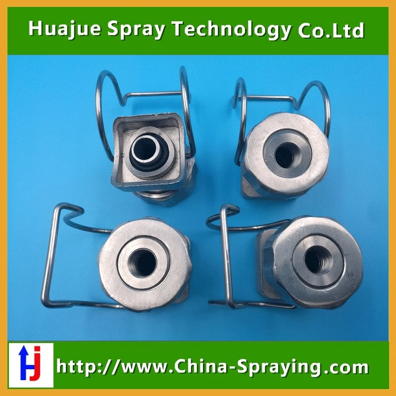 Stainless steel adjustable ball clip eyelet nozzle,full cone nozzle ...