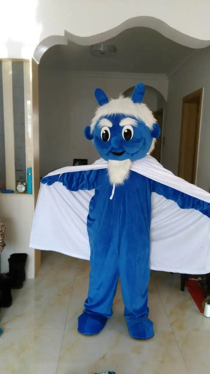 high quality Blue devil Cartoon Character Costume cosplay mascot Custom ...
