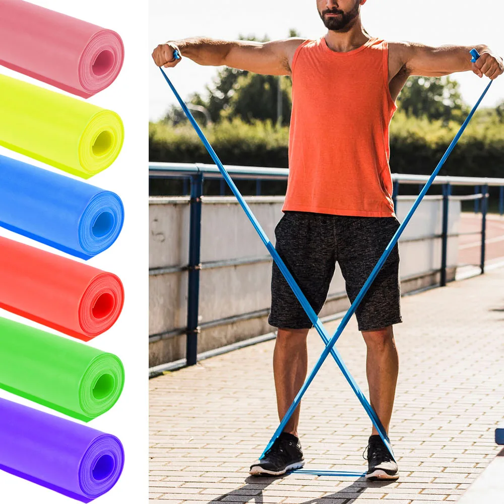 Buy Fitness Equipment Yoga Elastic Band Rubber Fitness Resistance Bands Workout