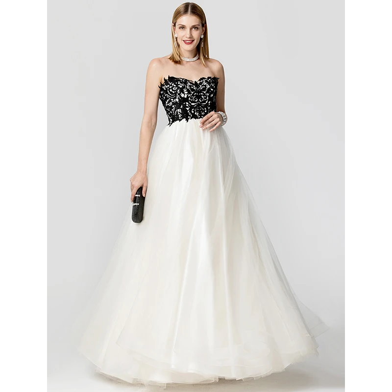 TS Couture Video by lightinthebox Princess Sweetheart Floor Length Lace ...