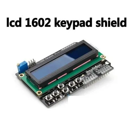 Tela lcd lcd1602 escudo de teclado/placa de expansão de saída|board board|shield boardshield lcd ...
