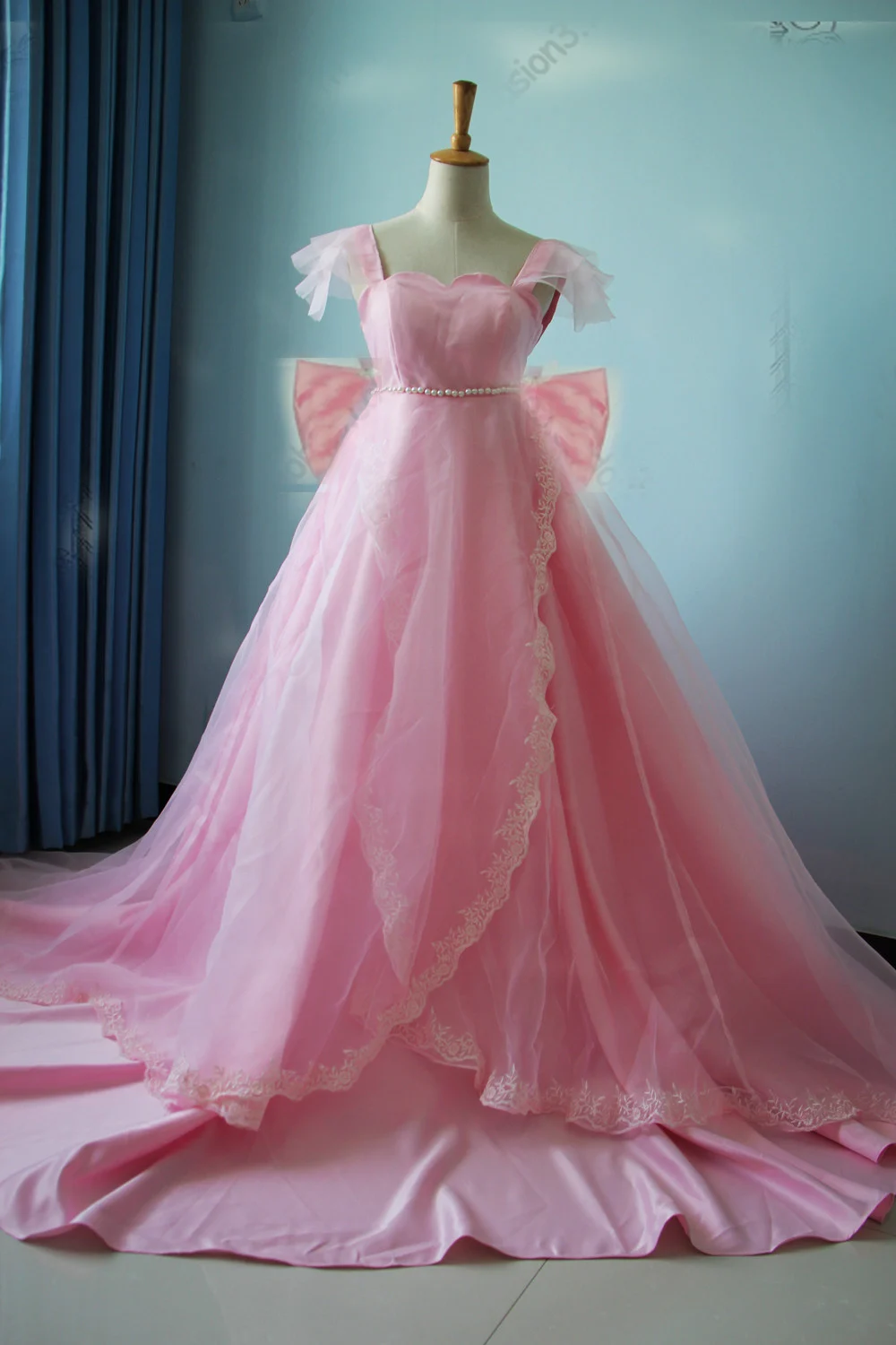 เจ้าหญิง Chibiusa สีชมพูชุดคอสเพลย์|cosplay costume|dress ...