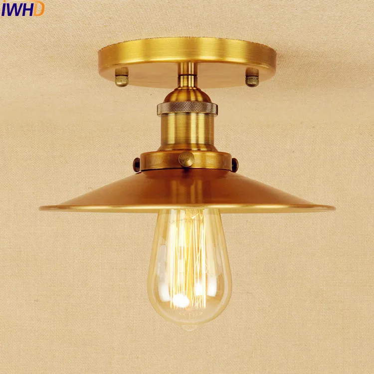 Vintage Industrial Ceiling Light | Vintage Industrial Ceiling Led - Led ...