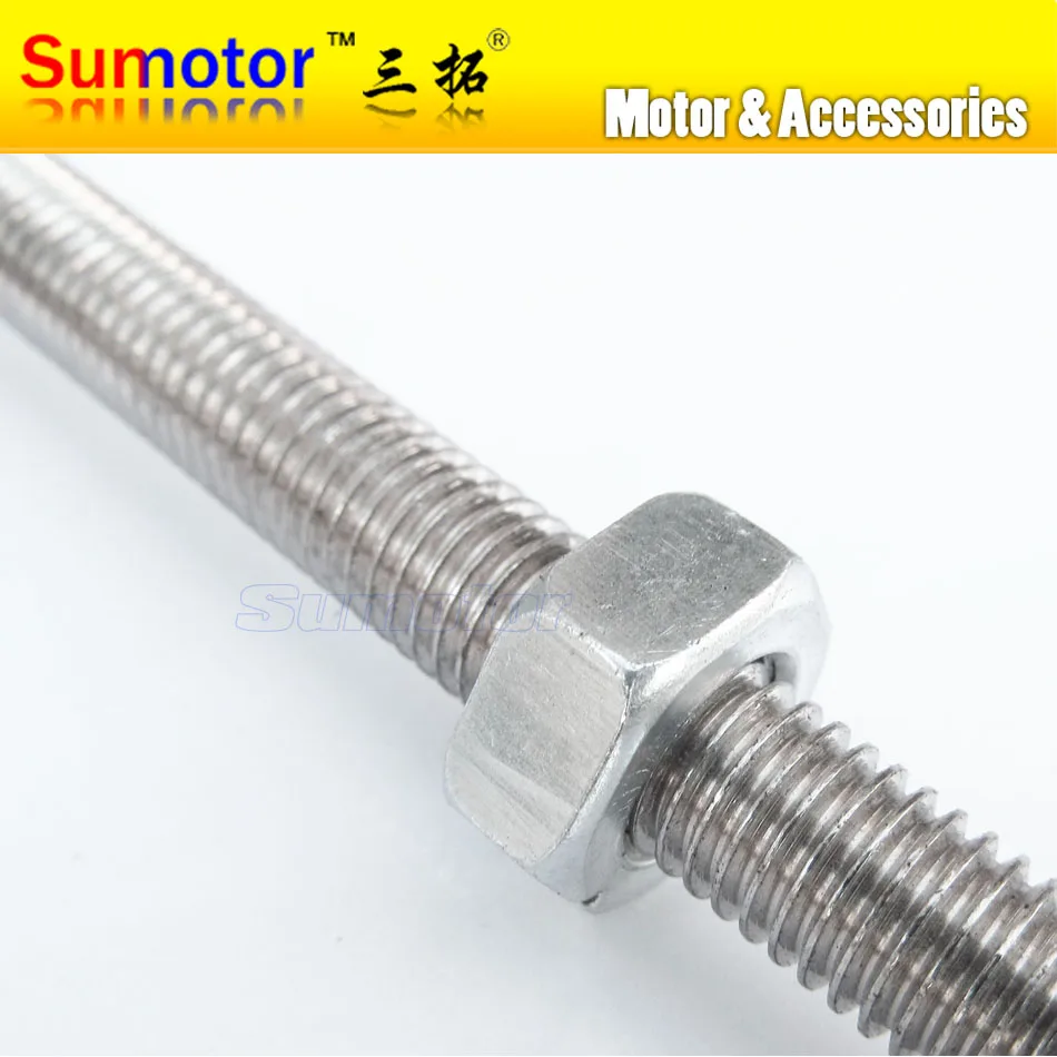 M10x320 10*320 Stainless Steel All Thread Threaded Rod Bar Studs ...