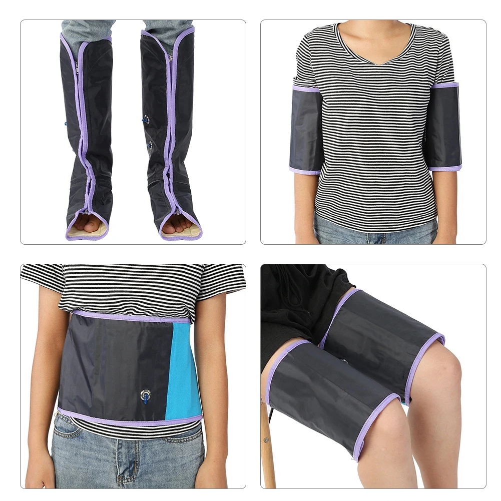 Air Compression Leg Massager Electric Circulation Leg Wraps For Body
