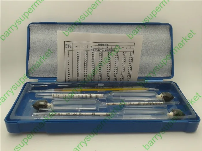 Alcohol meter professional alcoholometers wine meter Measuring alcohol Concentration Meter for ...