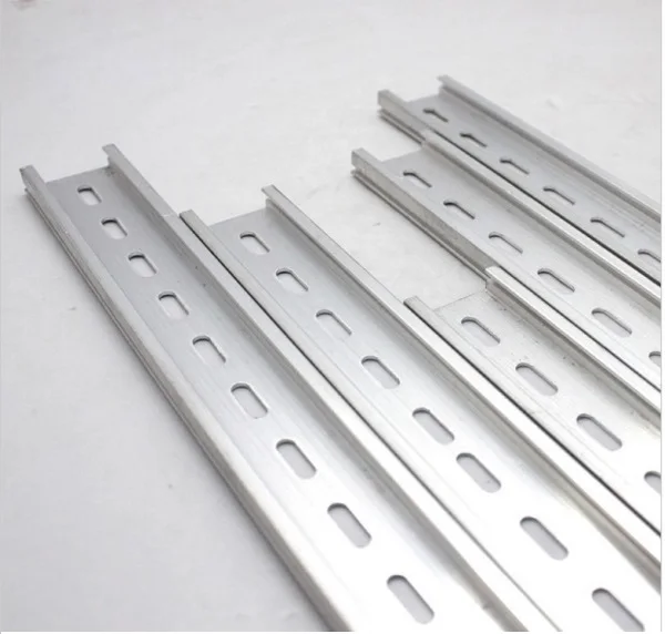5 Piece 0.5 Meter Aluminum Slotted DIN Rail-in Linear Guides from Home ...