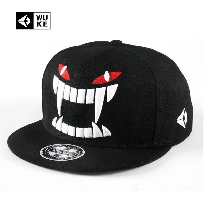 [WUKE] Strange Baseball Cap For Man Woman'S Fitted Cap Devil Demon ...