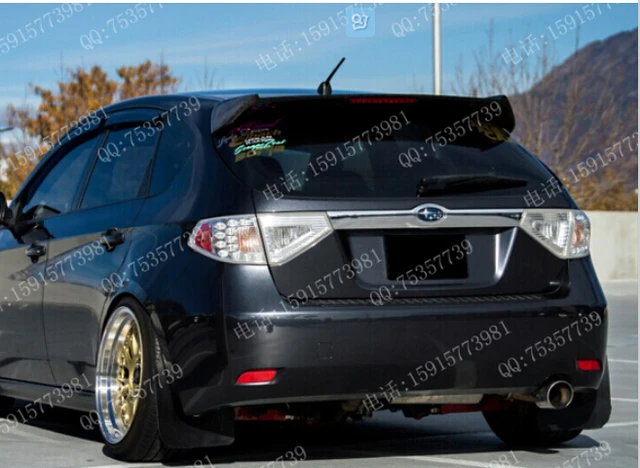 100% Carbon Fiber Rear Trunk Spoiler, Auto Lid Aero Wing Spoiler Fit ...