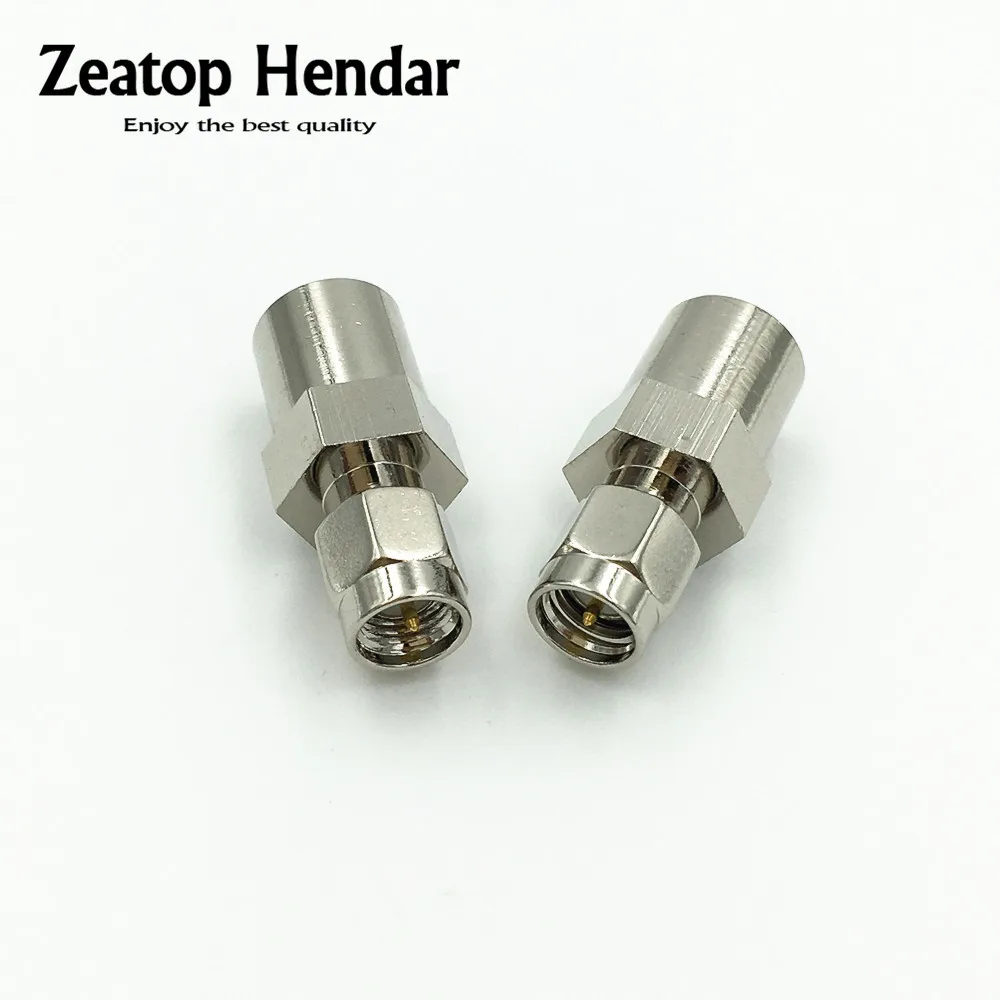 50Pcs-Brass-SMA-Male-to-FME-Male-Jack-RF-Connector-Straight-Wire-SMA-J ...