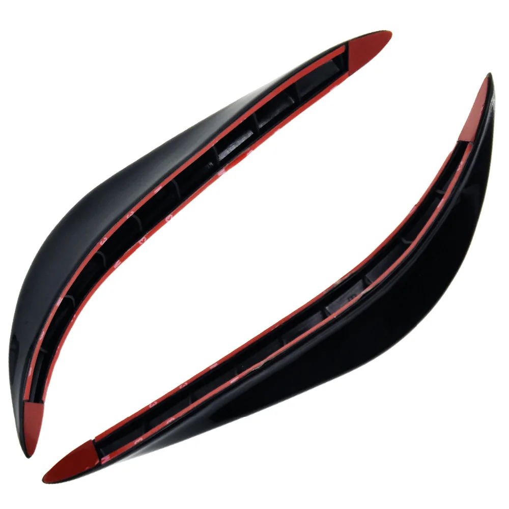 2PCS Car Bumper Guard Stick-on Corner Crash Bar Strip for Toyota Hilux ...