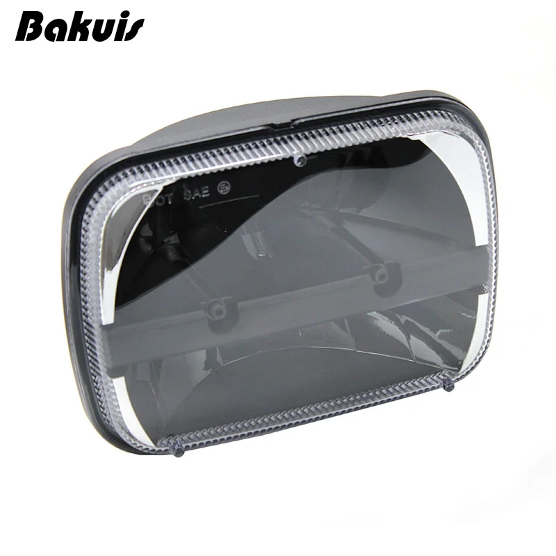 5x7" Auto square led headlamp 5x7 Inch led truck headlight 6x7" high ...
