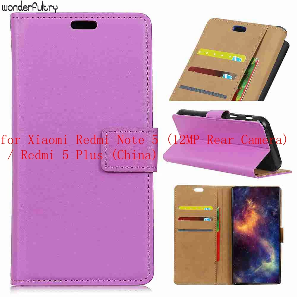 Wonderfultry Phone PU Leather Wallet Stand Protector Case for Xiaomi ...